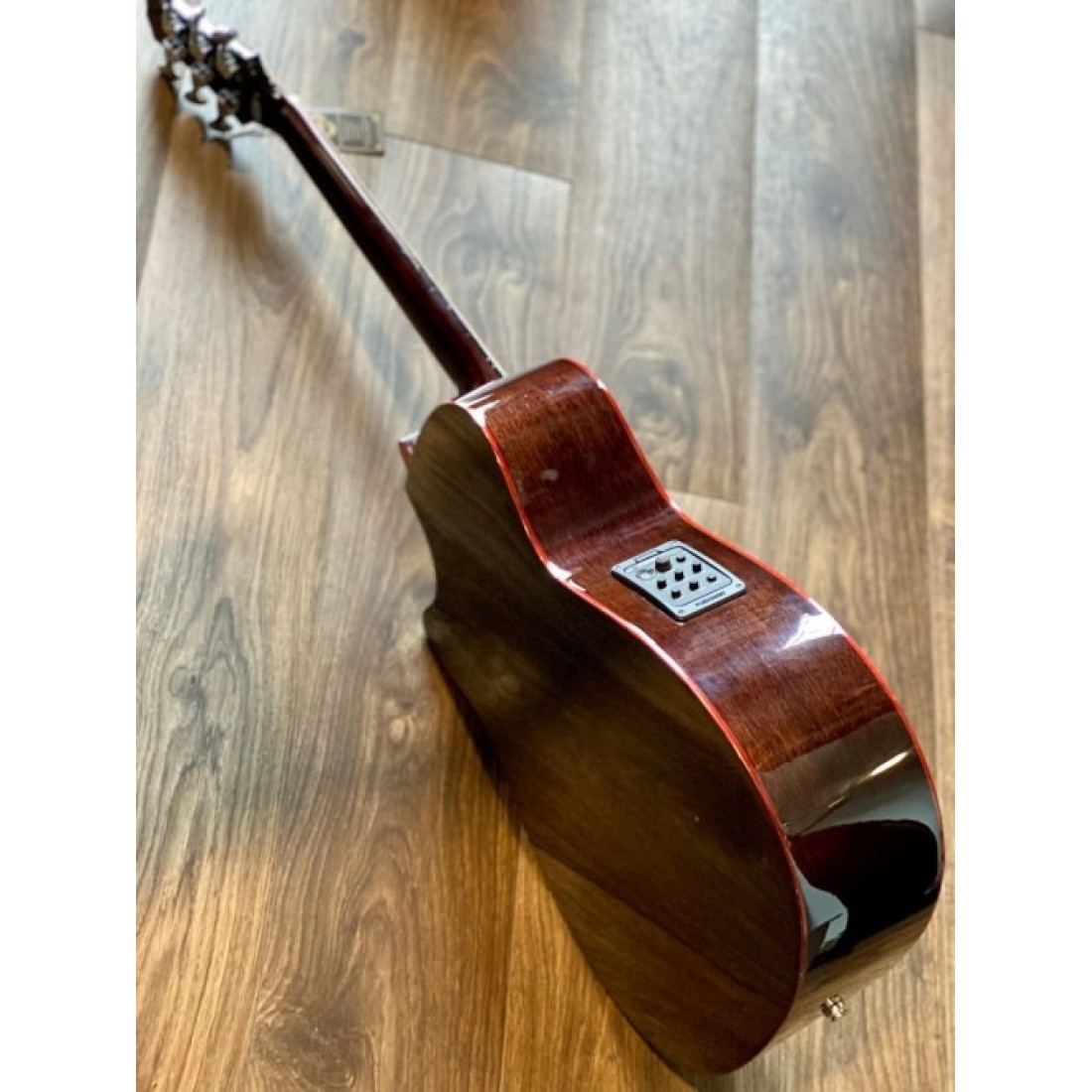 JUAL SQOE SPAIN SMLT-BK ACOUSTIC ELECTRIC IN TRANSPARENT BLACK WITH ...